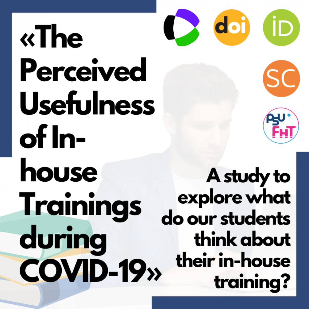 The perceived usefulness of in-house trainings during COVID-19: A study ...